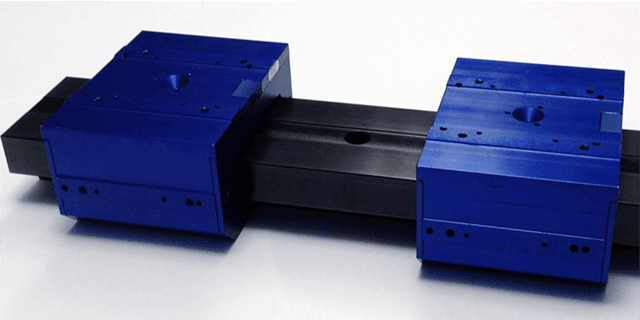 Airway linear motion guide system for precision motion