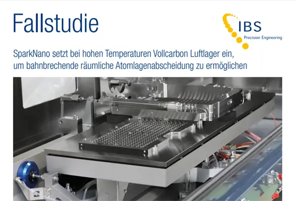 Luftlager für Präzisionstechnik, Bewegung und Positionierung